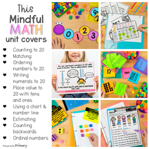 Grade 1 Math Numbers to 20 Unit - First Grade Math Centers, Lessons