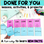 Bat Non-Fiction ELA & Animal Science Unit