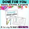 Summer Sunflowers Starfish Bees Life Cycle Craft Vocabulary Science Ac