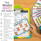 1st Grade Math Number Sense 100 120 Chart Line Posters Place Value Ski