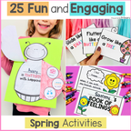 Spring Activities & Crafts- Growth Mindset & Social Emotional Learning