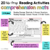 December Reading Comprehension Passages: Daily Comprehension Mats