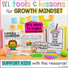 Growth Mindset Activities, Lessons & Posters for K-2 - Social Emotiona