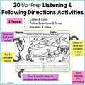 Listening Activities for March