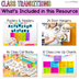 Transitions Tools Attention Getters, Door Signs, & Line Up Chants