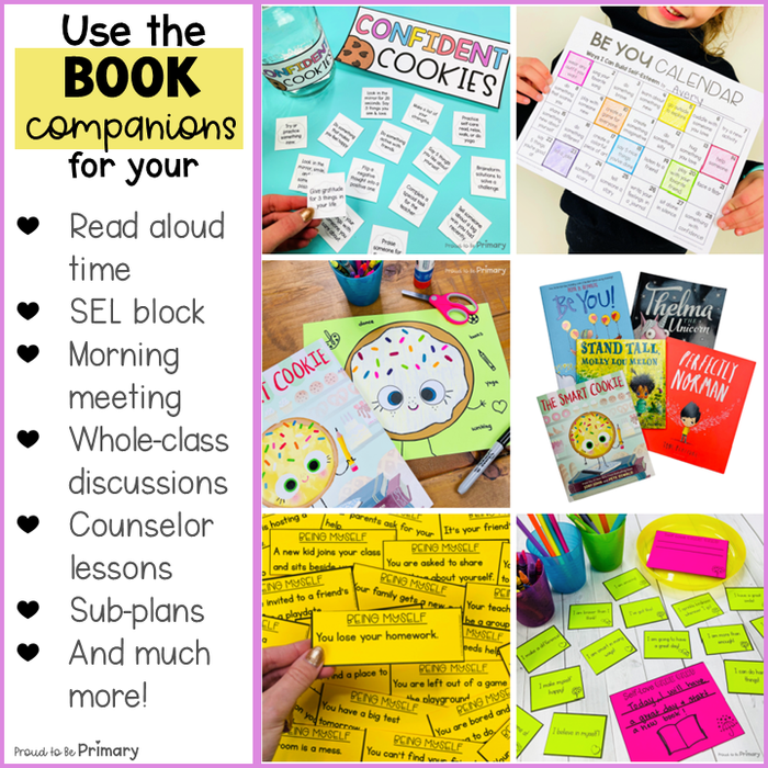 Self Esteem Self Love Confidence Read Aloud Activities & Book Companio