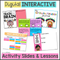 Growth Mindset Brain Digital Lesson Slides & Activities, Posters, Sort