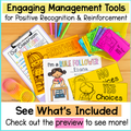 Classroom Management Bundle: Jobs, Coupons, Transitions, Brain Breaks
