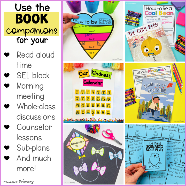 Kindness Book Companion Lessons & Activities – Proud to be Primary