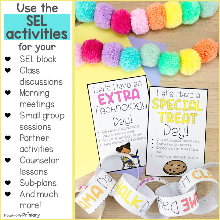 End of the School Year Social-Emotional Learning Activities for K-2 ...