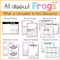 Frog Tadpole Life Cycle Craft Spring Writing Directed Drawing - All Ab