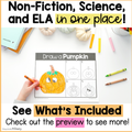 Fall Season Non-Fiction ELA & Science Unit