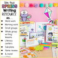 Spring April May Writing Prompts Activities, Word Work - Opinion, Crea