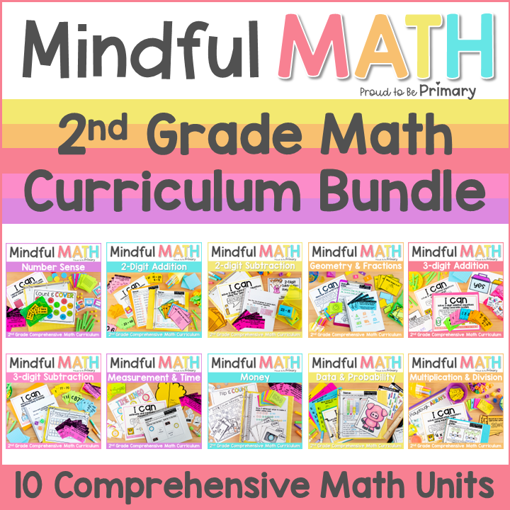 Second Grade Math Curriculum Workbook