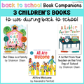 Back to School Book Companion & Read Aloud Activities Bundle
