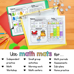 December Christmas Math Morning Work Worksheet Activities 1st Grade Ma