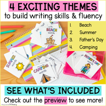 Summer Writing Center for K, 1st and 2nd Grade Classrooms