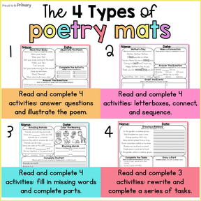 May Spring Mother's Day Poems Poetry Reading Comprehension Morning Wor