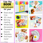 Self-Regulation SEL Read Aloud Activities & Books Yoga Cards Breathing