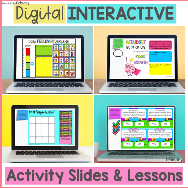 Social Emotional Learning & Morning Meeting DIGITAL SEL Activities Cur