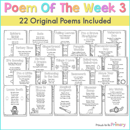 Poem of the Week Shared Reading Poems & Activities with MLK and Pengui