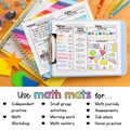 Summer Math Review Worksheets for First Grade