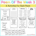 Poem of the Week Shared Reading Poems & Activities with MLK and Pengui