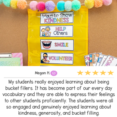 Kindness Activities & Social Skills SEL Lessons - Craft, Coloring Page