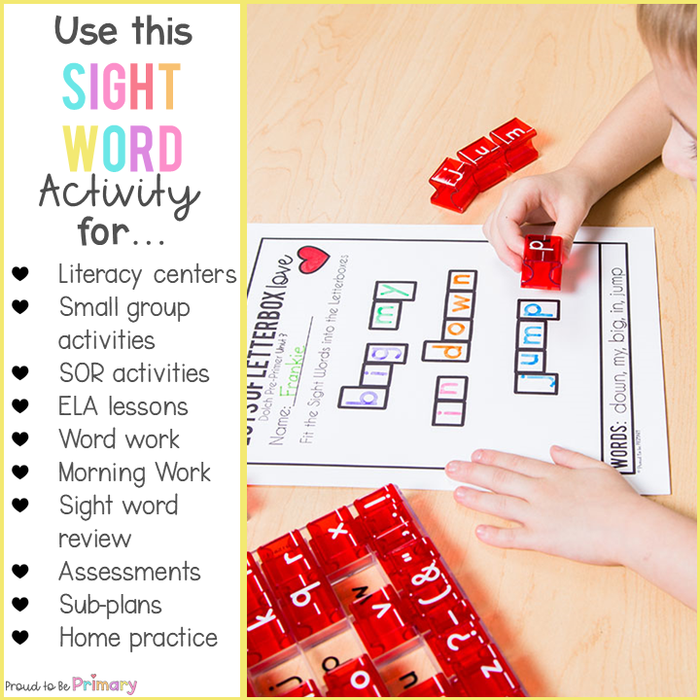 Dolch Sight Word Spelling Letter Formation Practice Sheets Worksheets