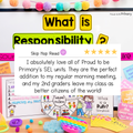 Responsibility, Goal Setting & Conflict Resolution Activities & SEL Le