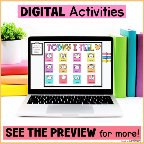 Emotional Regulation Read Aloud Books and Activities - Feelings Check