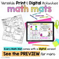 September Math Review Worksheets for First Grade