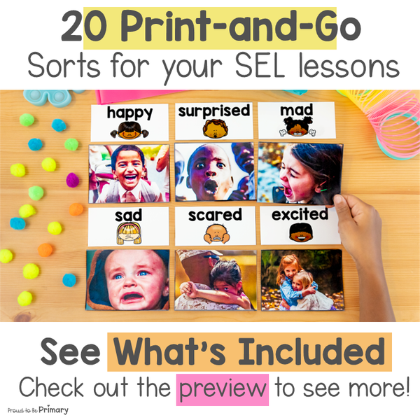 Social Emotional Activities, Games, Sort -Kindness, Friendship Lessons