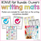 Writing Prompts Practice Mats BUNDLE