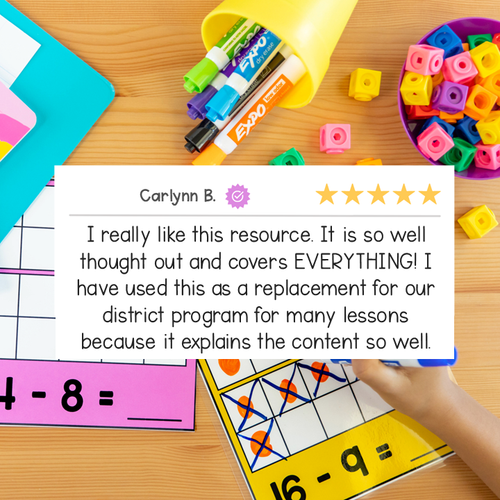 1st Grade 1 Math Subtraction Within 20 Practice Word Problems, Centers