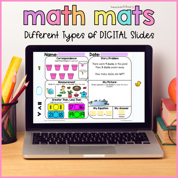 May Math Spiral Review Worksheets for Kindergarten – Proud to be Primary