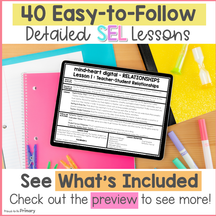 Social Emotional Learning & Morning Meeting DIGITAL SEL Activities Cur