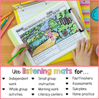 April Spring Activities Following Directions Listening Activity Listen