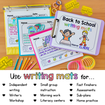 Writing Prompts Paper with Picture Box Creative Writing Center Journal
