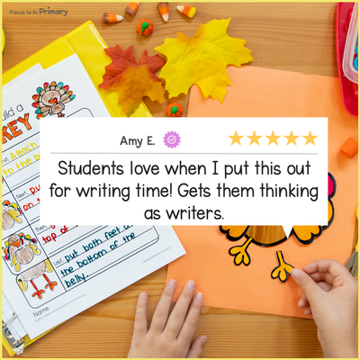 Fall Writing Paper Word Work Activity Worksheets, Pumpkin Template