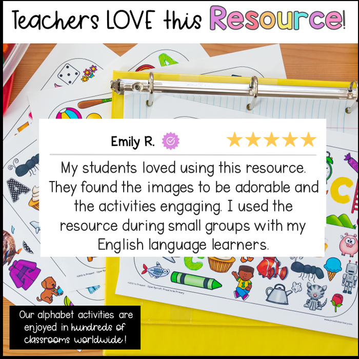 Alphabet Letter Recognition Mats Posters - Beginning Sounds Worksheets