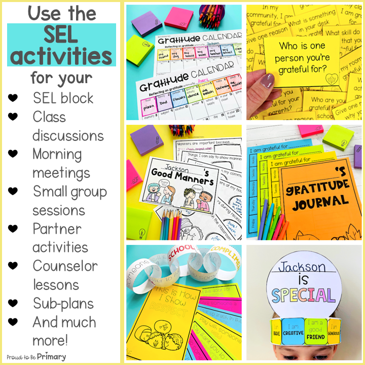 Fall Social Emotional Learning Activities – Proud to be Primary