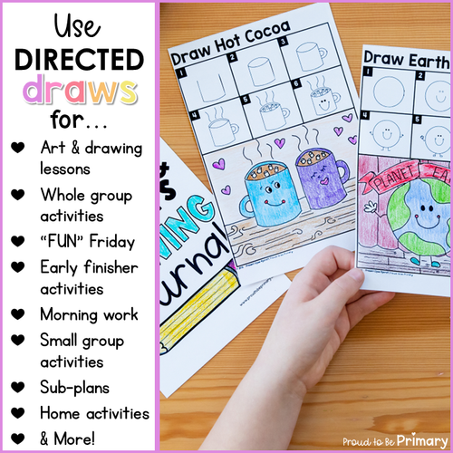 Directed Drawing, Writing, & Reading Activities for Fall, Winter, Spri