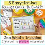 Calm Down Corner Kit - Feelings Chart, Calming Strategies, Breathing V