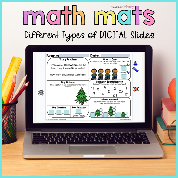 Kindergarten Math Spiral Review Worksheets Bundle – Proud to be Primary