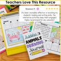 Directed Drawing Animals, Pets Ocean Zoo- Writing & Reading Activities
