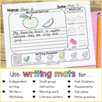 May Spring Mother's Day Writing Center Prompts Paper Morning Work Acti