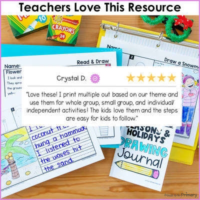 Directed Drawing, Writing, & Reading Activities for Fall, Winter, Spri