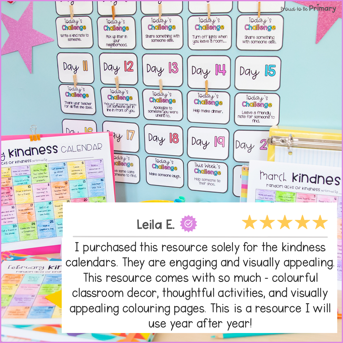 Kindness Classroom Challenge, Calendars, & Activities - Random Acts of