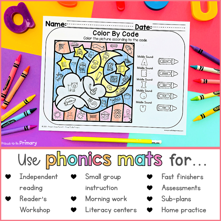 Phoneme Segmentation & Letter Sound Activities - Reading & Phonics Wor ...